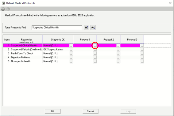 Setup Standard Health Protocols