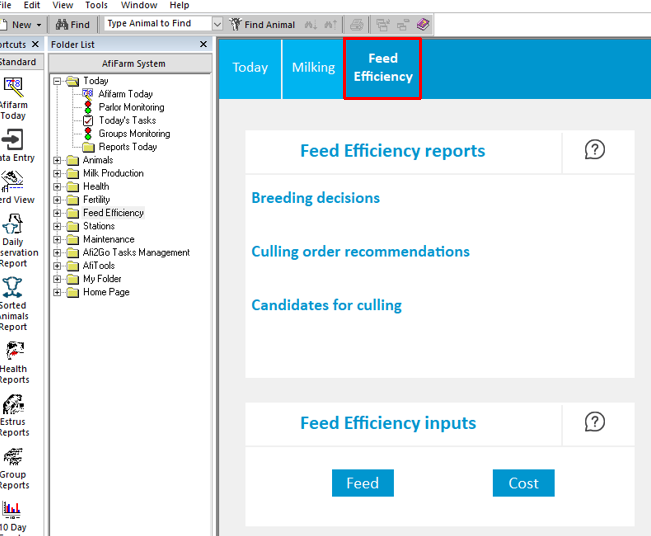Feed Efficiency Dashboard